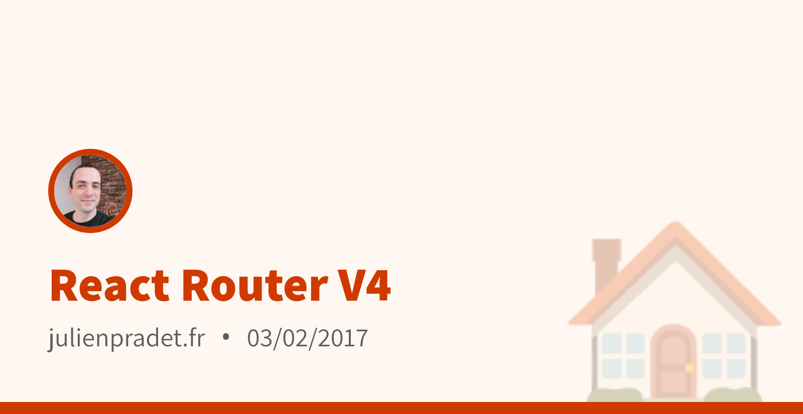 React Router V4 | Julien Pradet